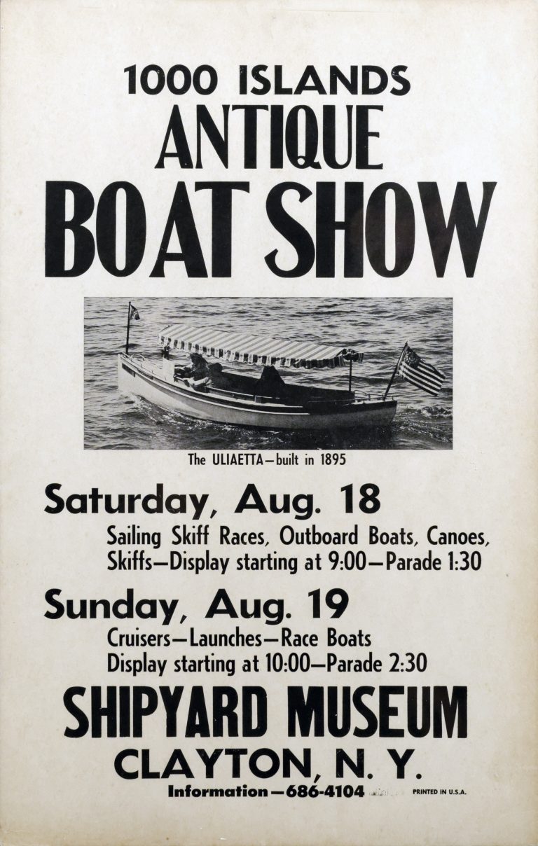 Antique Boat Museum – Antique Boat Show and Auction