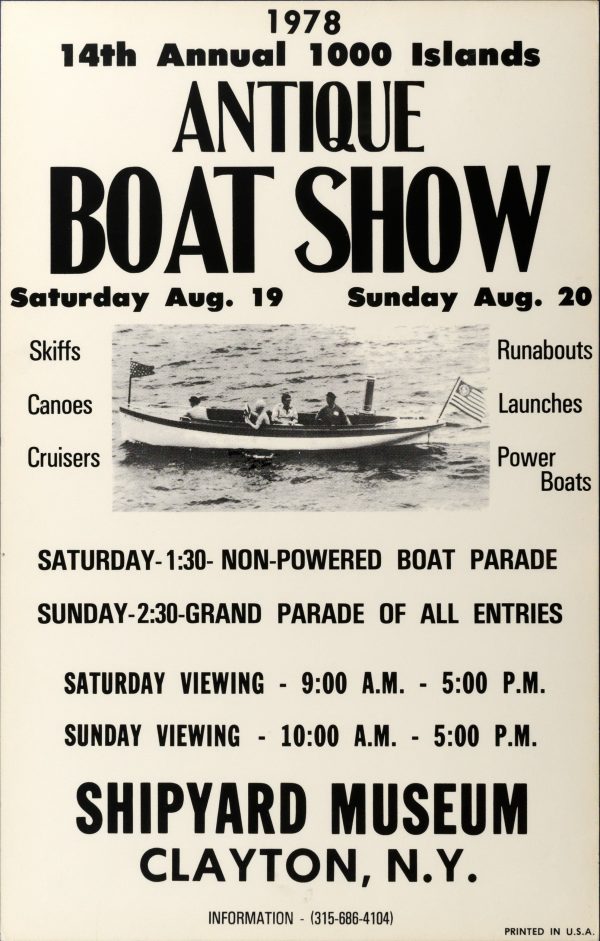 Antique Boat Museum – Antique Boat Show and Auction