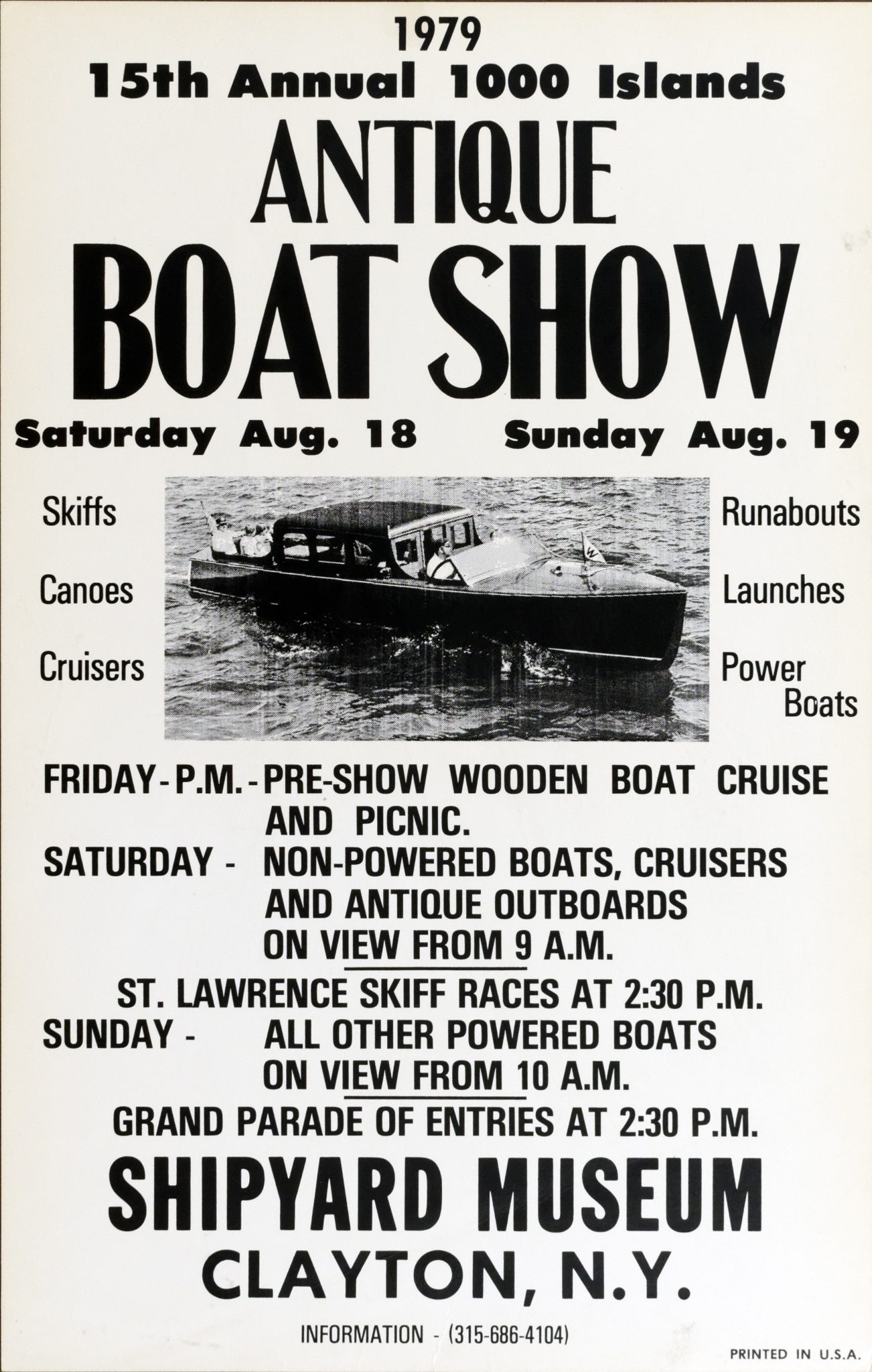 Antique Boat Museum – Antique Boat Show and Auction